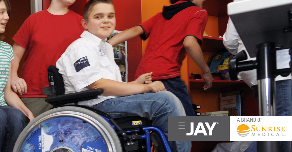 Jay Zip Pediatric Wheelchair Back | Sunrise Medical