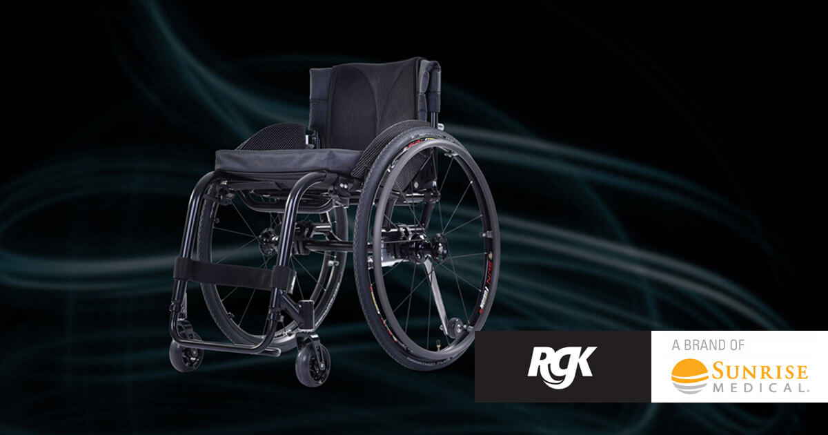 RGK Tiga F2 Titanium Wheelchair | Sunrise Medical