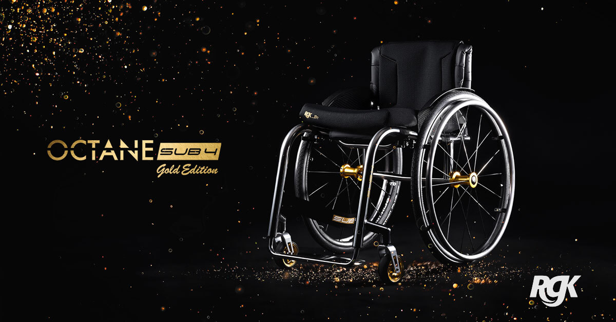 RGK Octane Sub4 Gold Edition Wheelchair | Sunrise Medical